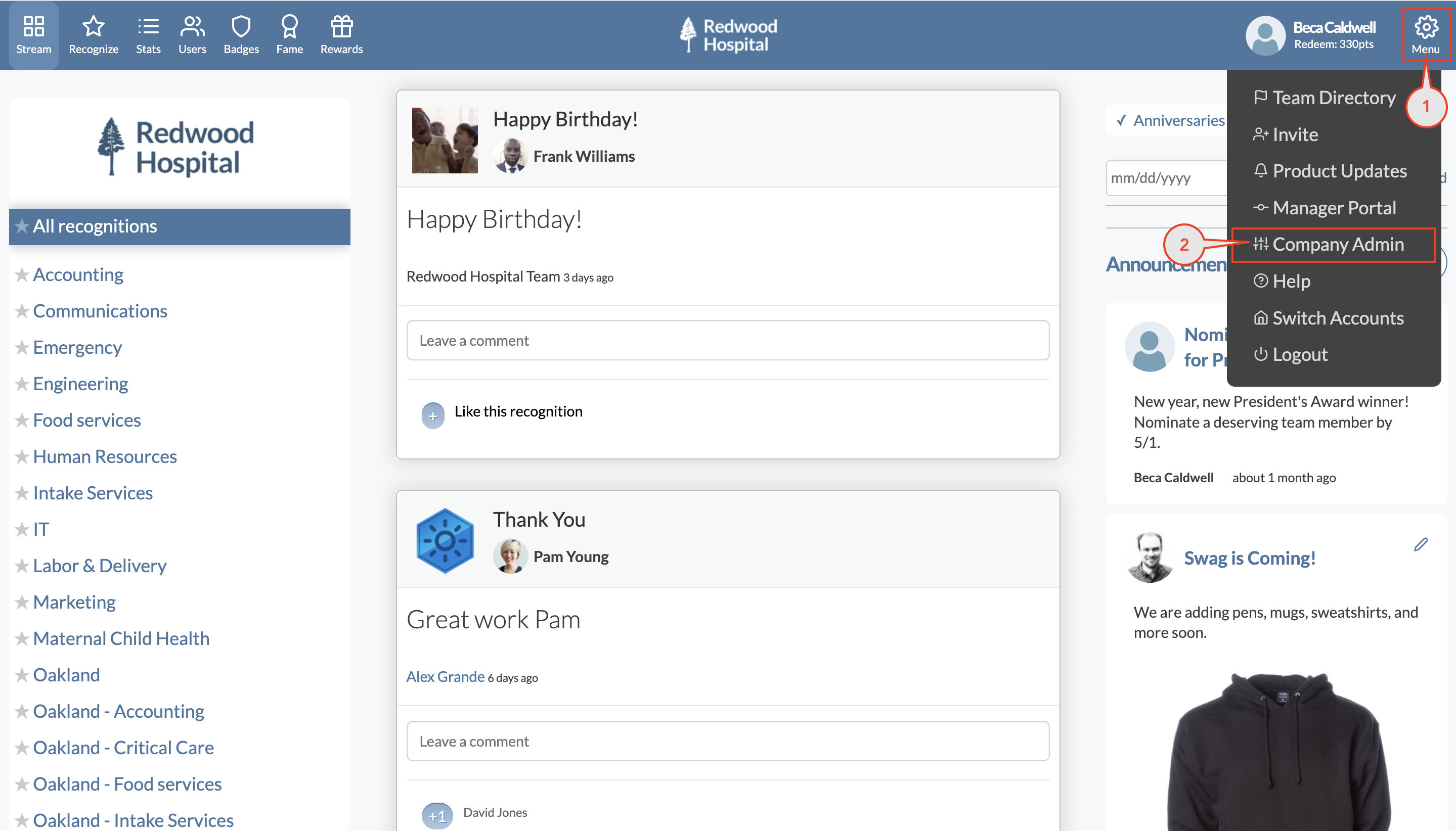 Dynamic Roles Overview – Recognize