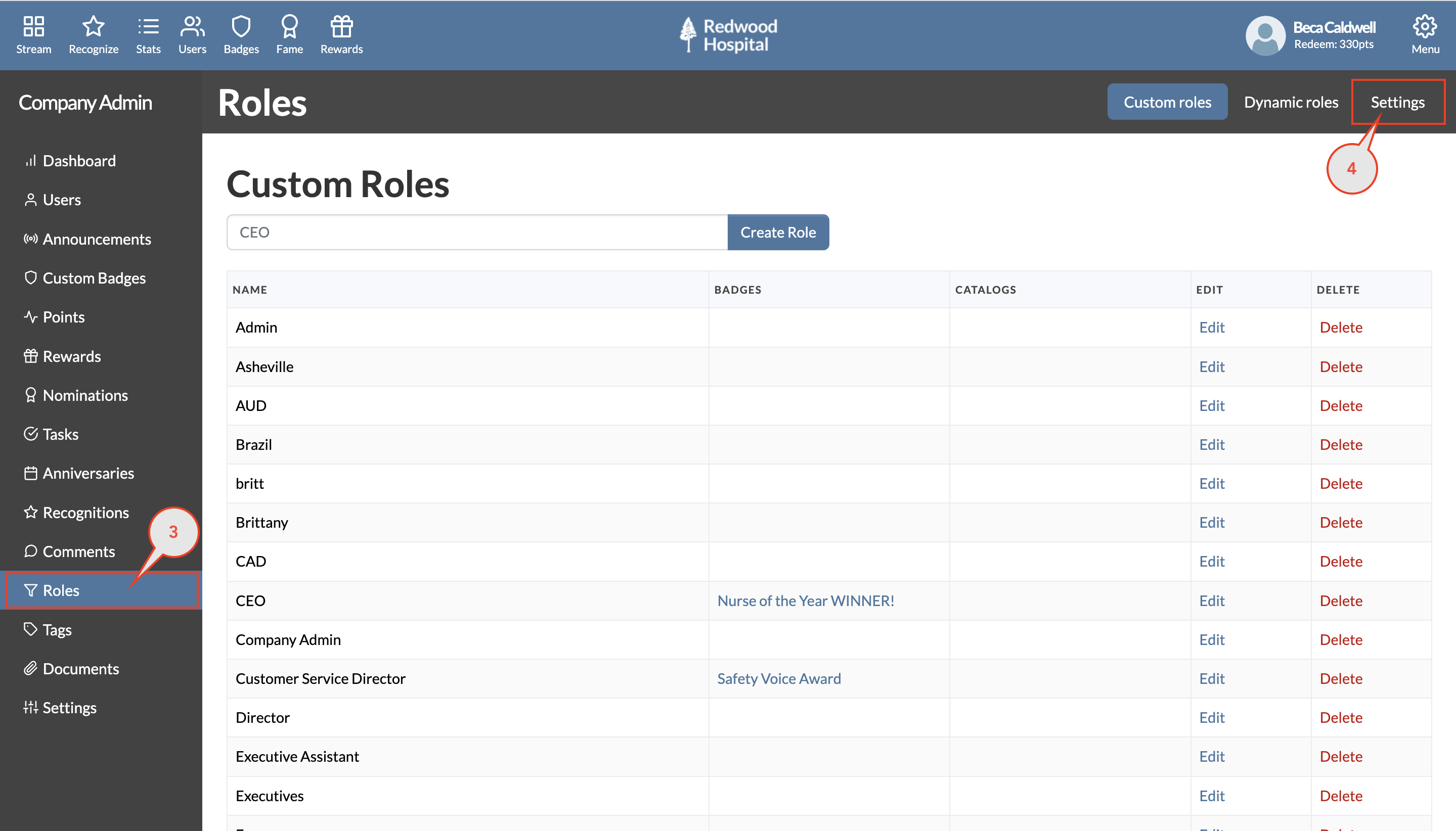 Dynamic Roles Overview – Recognize