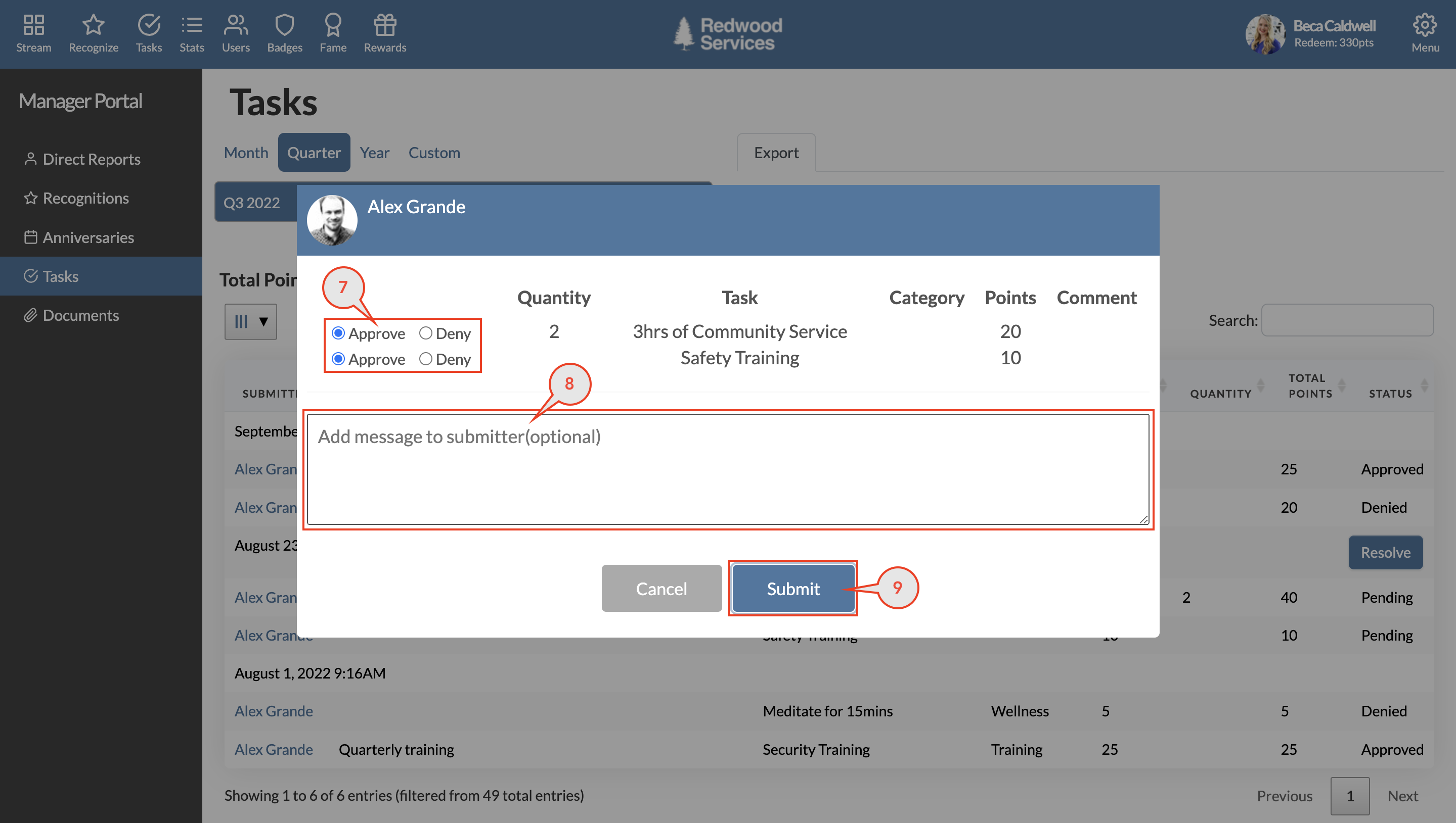 Tasks: Step-by-Step Instructions – Recognize