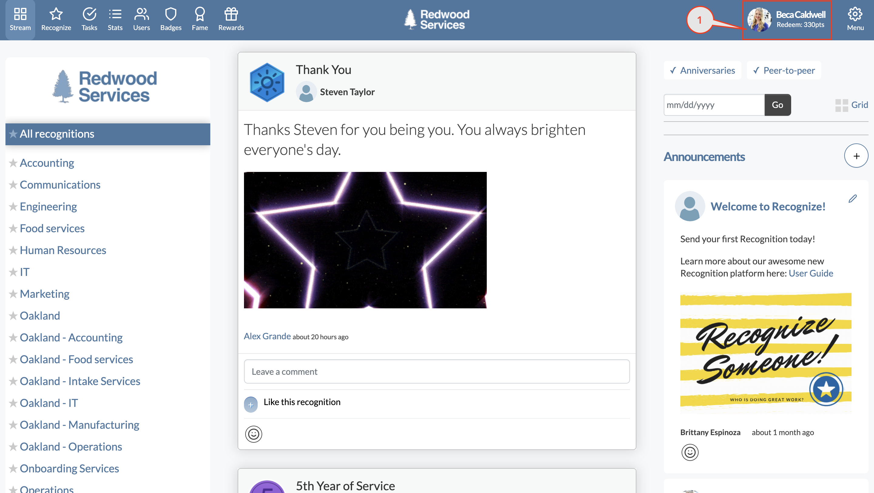 Submitting & Viewing Submitted Tasks as a General User – Recognize