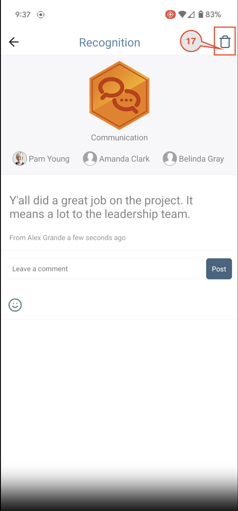 How to Send a Recognition – Recognize